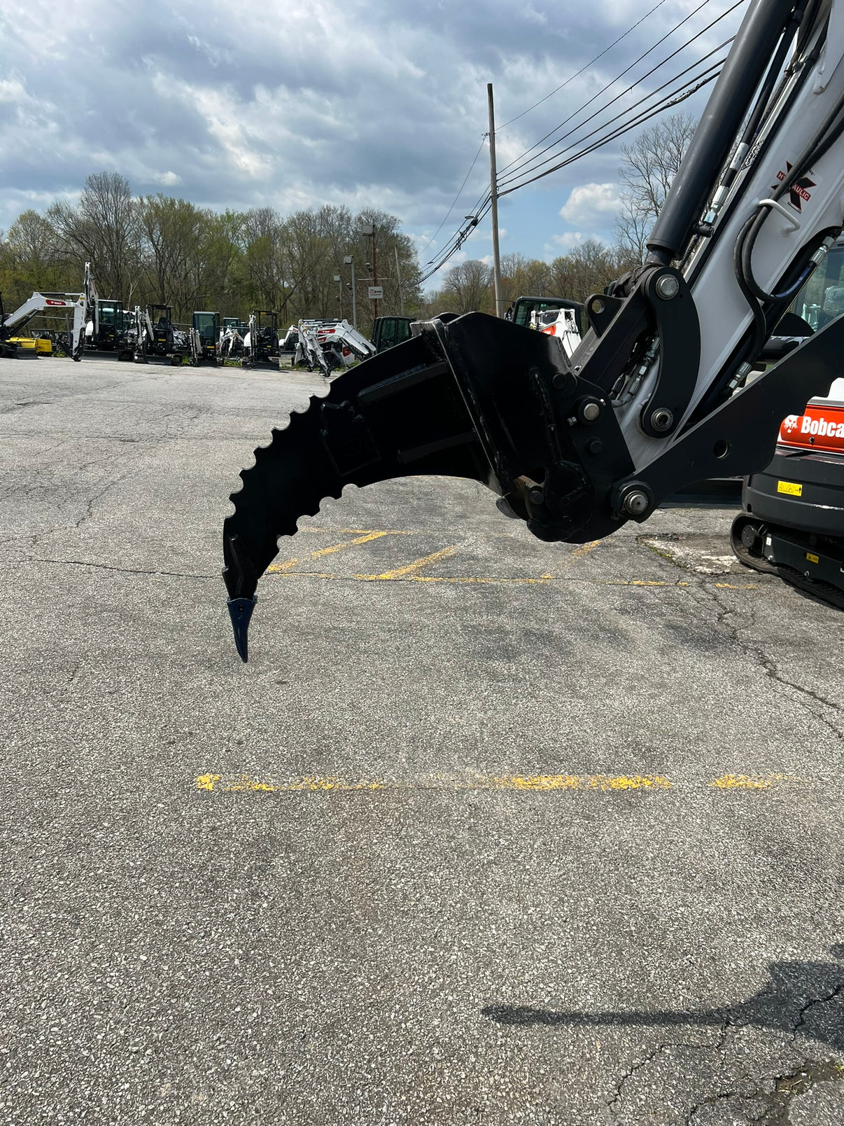 Bobcat Root Ripper/Frost Ripper X-Change Quick Attach Coupler E Series ...